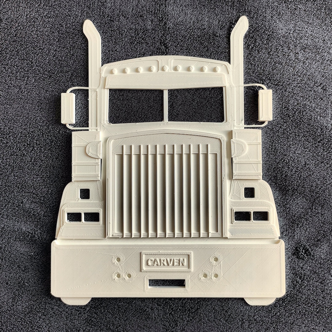 Custom Semi-truck / Rig 3D Printed Personalized Wall Art / Stencil - Etsy