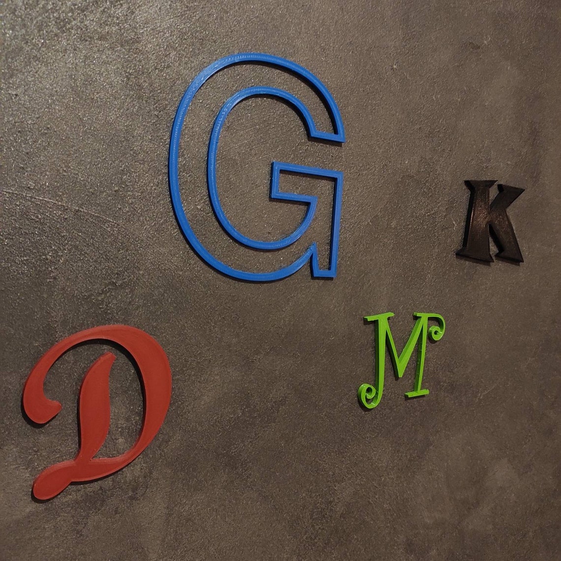 3D Letters for Wall Decoration / Wall Decor - Etsy