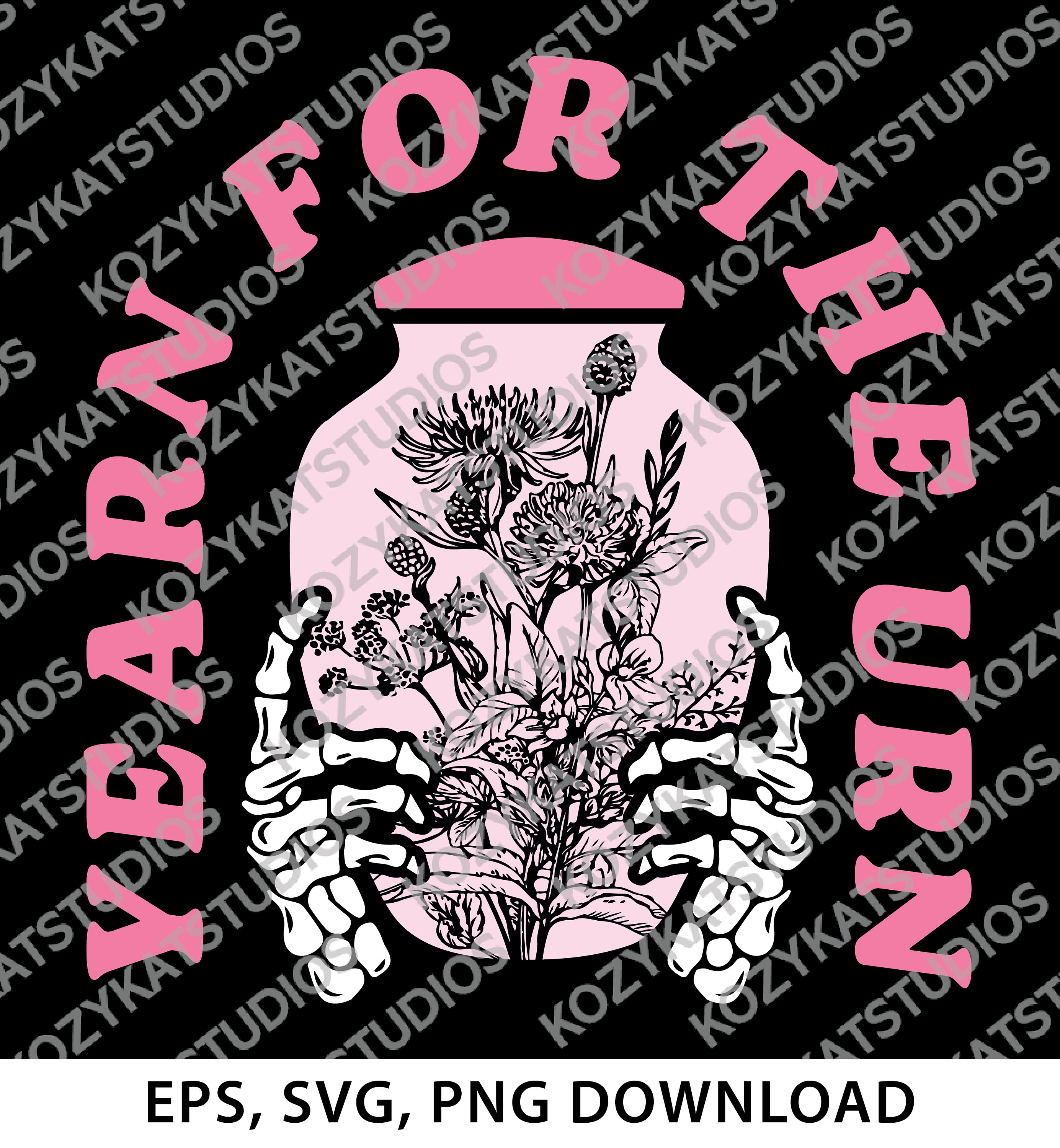 Yearn for the Urn, EPS, SVG, PNG Digital Download - Etsy