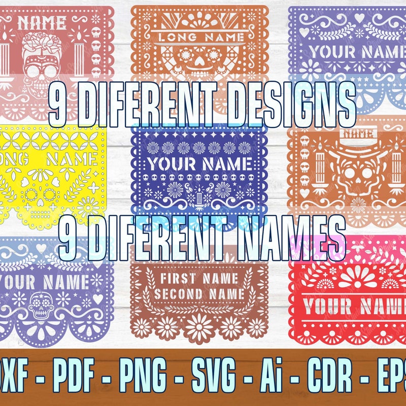 Custom Papel Picado - Etsy