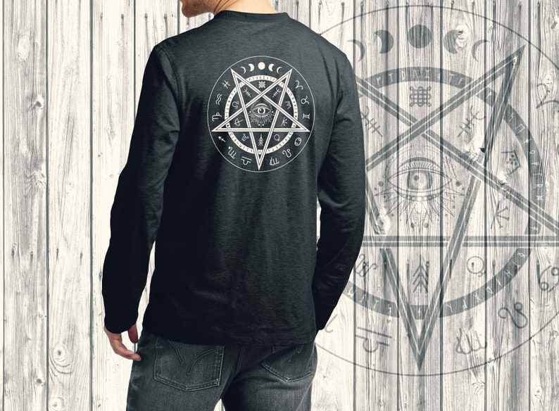 PENTAGRAM SVG, WICCAN Symbol Svg, Laser Cut Files, Wiccan Files, Wiccan ...