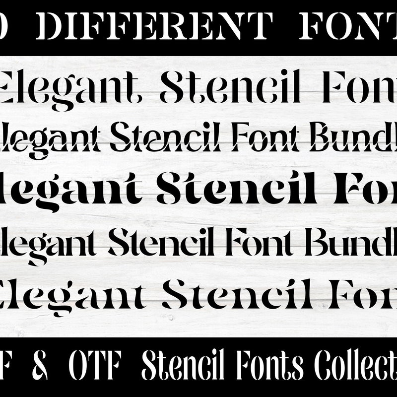 Wood Stencils Calligraphy - Etsy