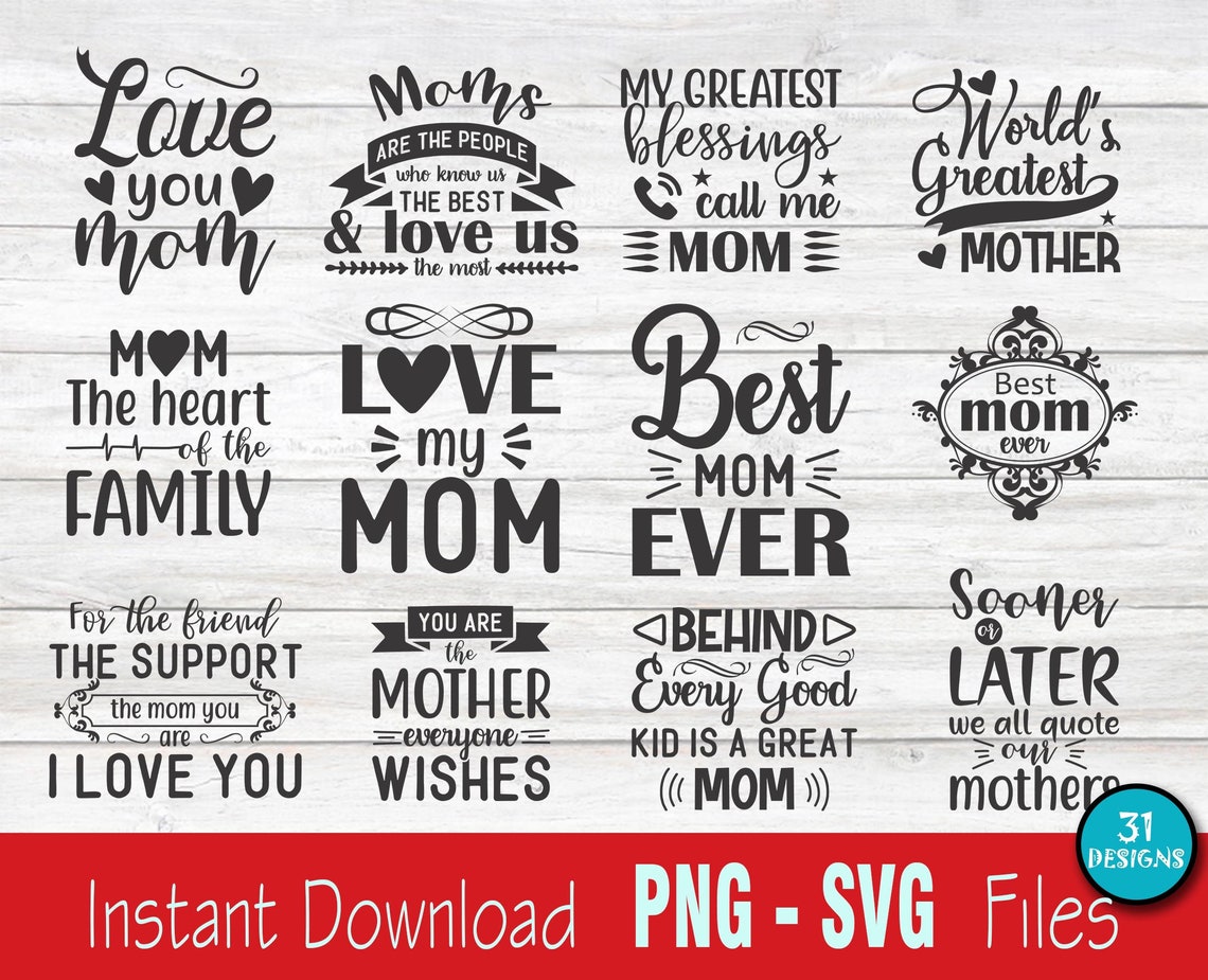 Printable Mothers Day Bookmarks Svg Mothers Day Svg - Etsy