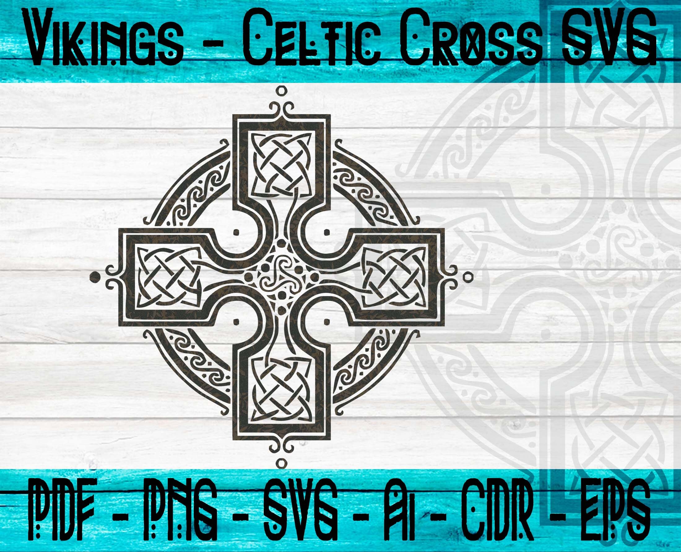 Celtic Cross SVG, Knot Cross Svg, Laser Cut Files Celtic Files, Viking ...