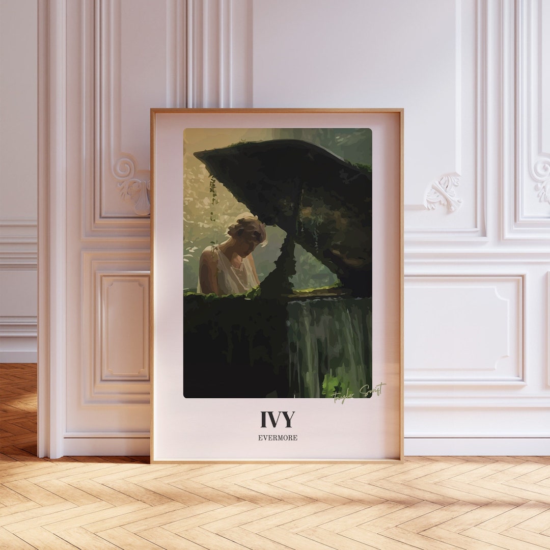 Ivy Print Taylor Swift Poster, Evermore Album Print, Printable Gift ...