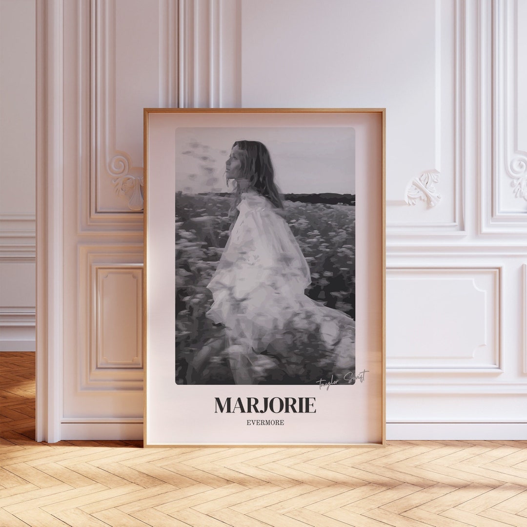 Marjorie Print Taylor Swift Poster, Evermore Album Print, Printable ...