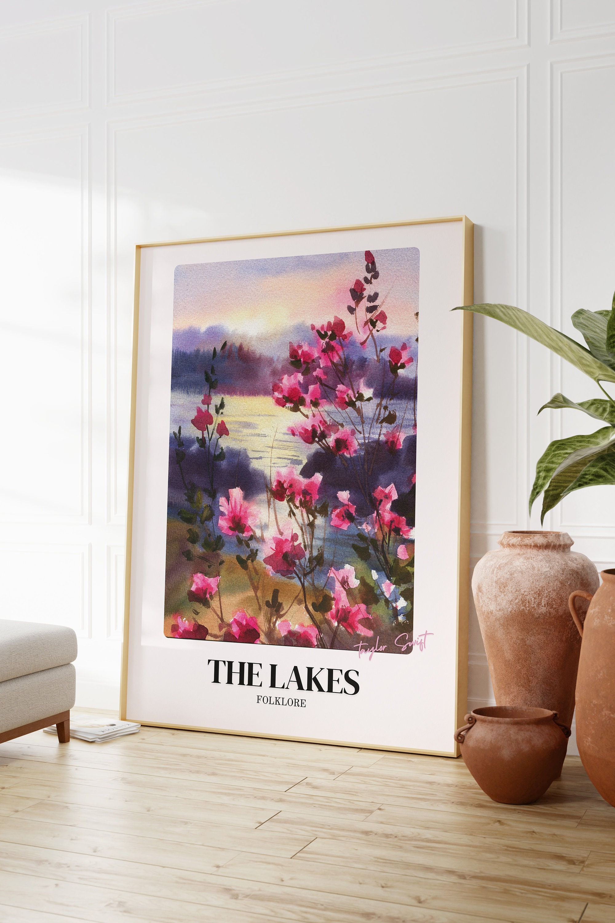 The Lakes Print, Taylor Swift Poster, Folklore Album Print, Printable ...