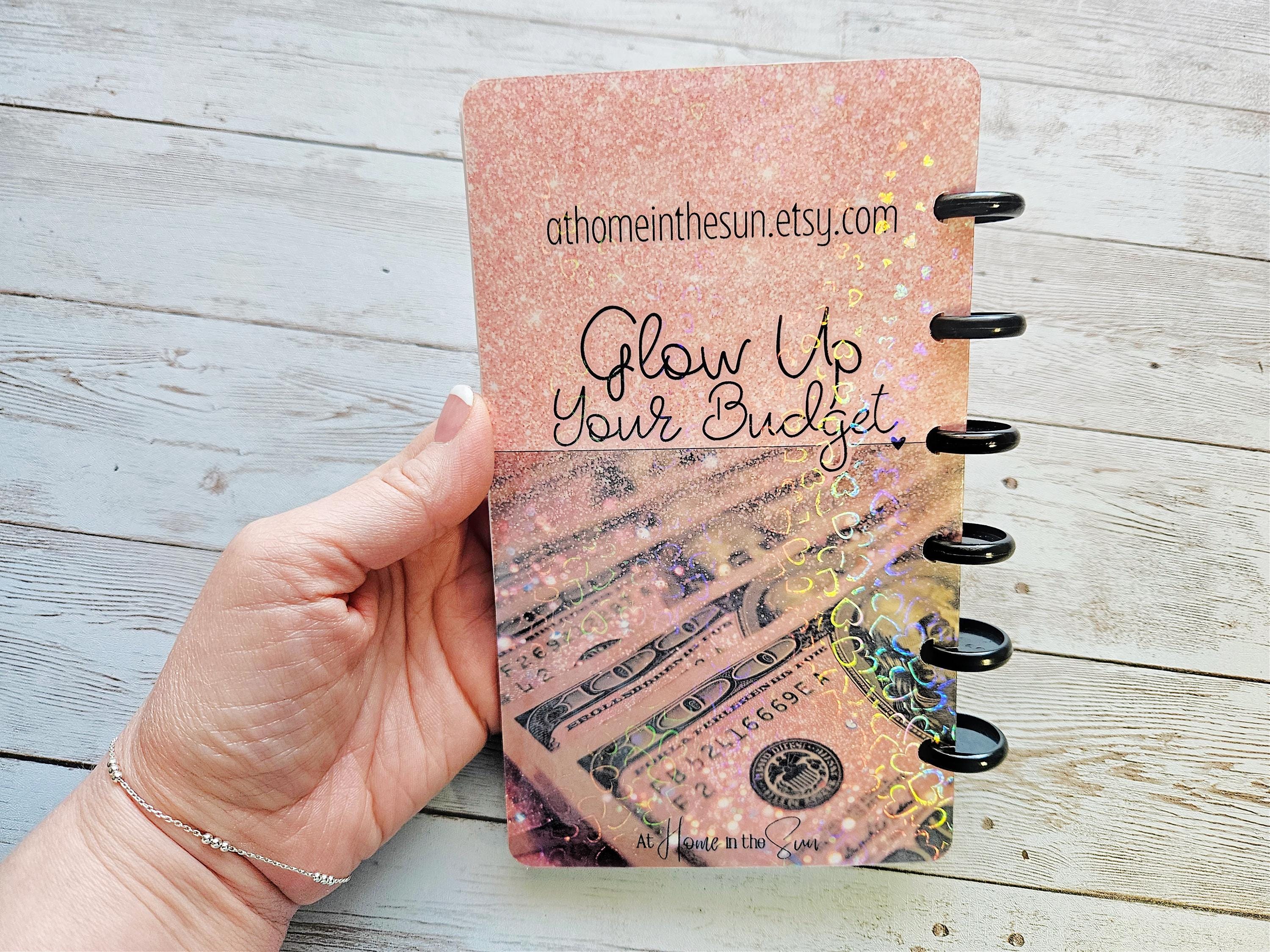 1K Savings Challenge, Disc-bound A6 Budgeting Book Binder Envelopes ...