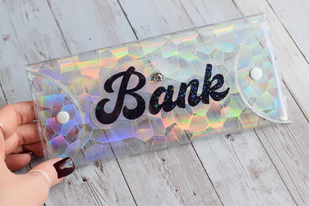 Holographic Bank Envelope, Cash Money Storage Pouch Bag - Etsy