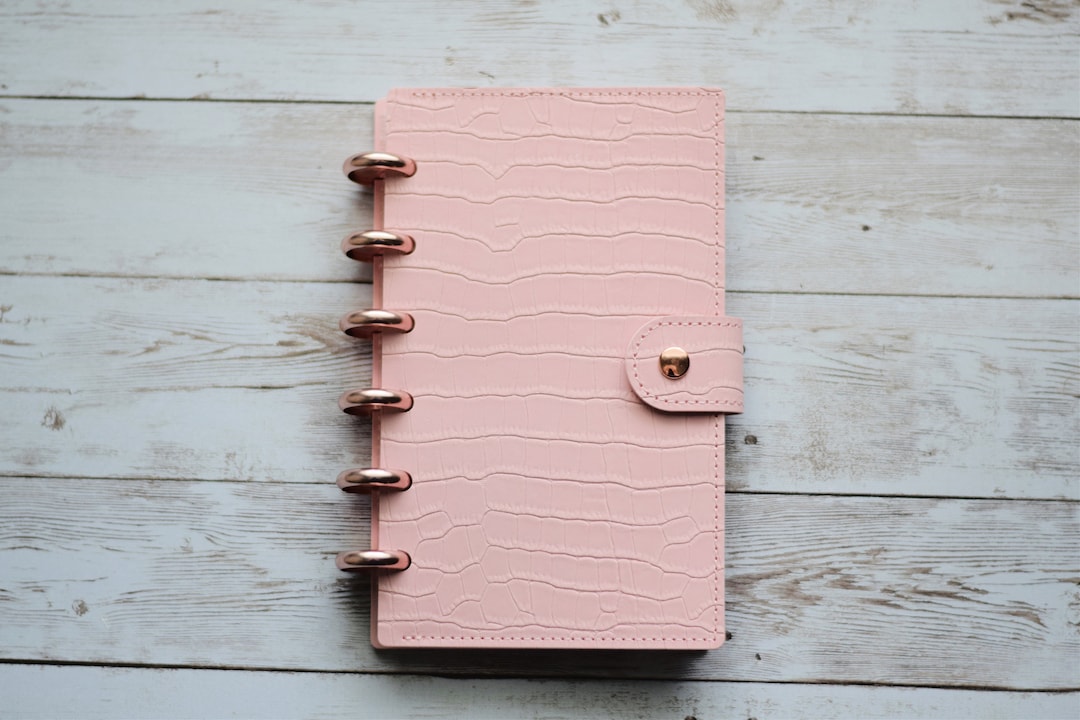 A6 Pink Budget Binder: Disc Bound Wallet With Personalized Cash ...