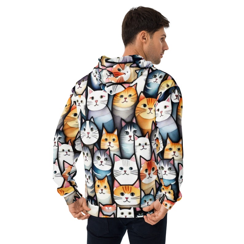 Cute Cats Unisex Hoodie Cool Kittens Comfy Soft With a - Etsy