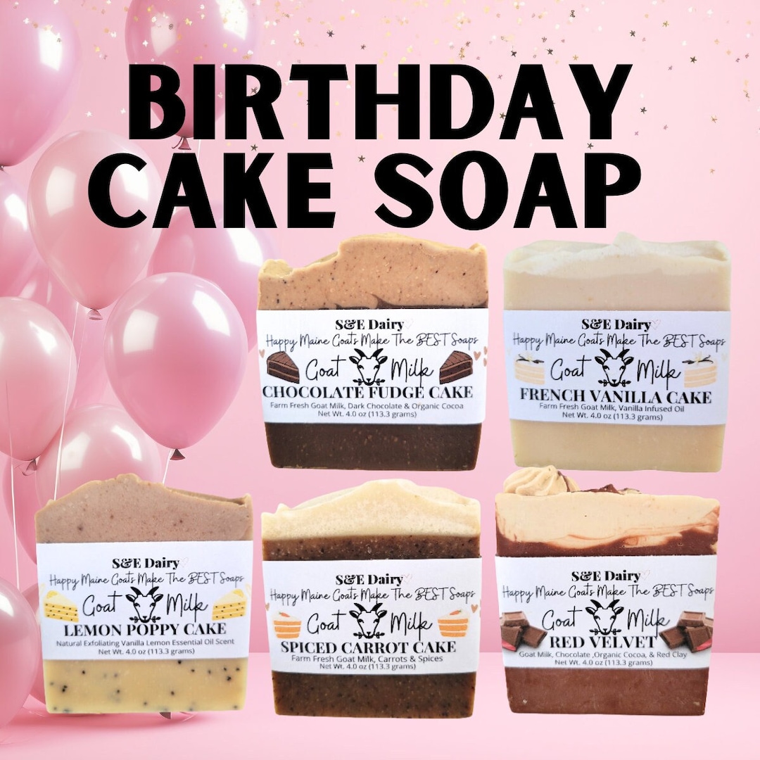 Soap Birthday Gift for Her. Natural Handmade Moisturizing Organic Soap ...