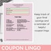 Couponing Shopping Chart & Grocery List - Etsy