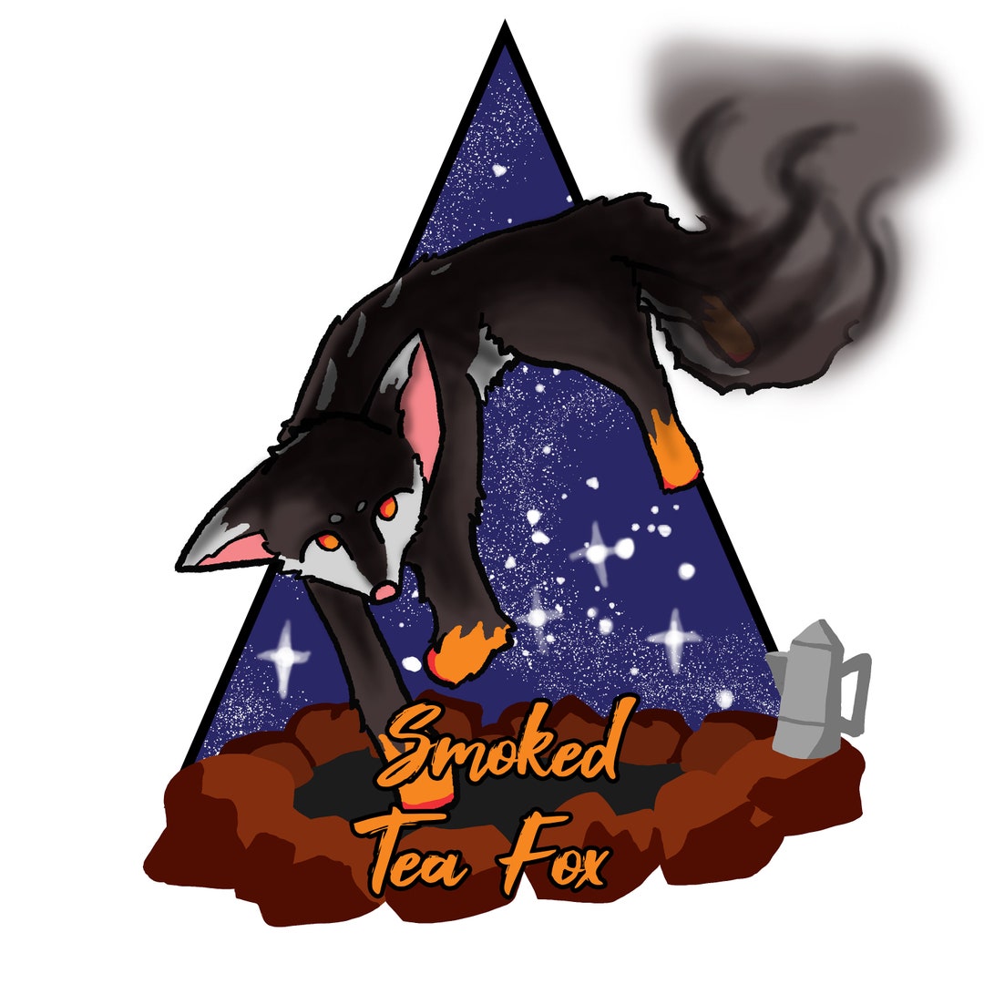 Smoked/lapsang Souchong Tea Fox - Etsy