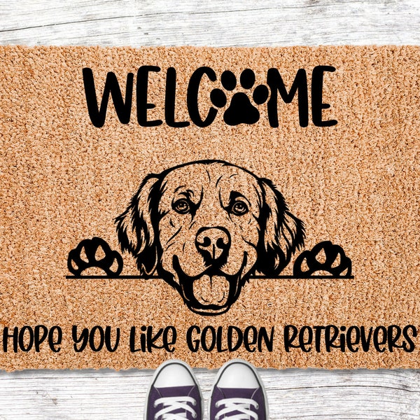 Golden Retriever Rug - Etsy