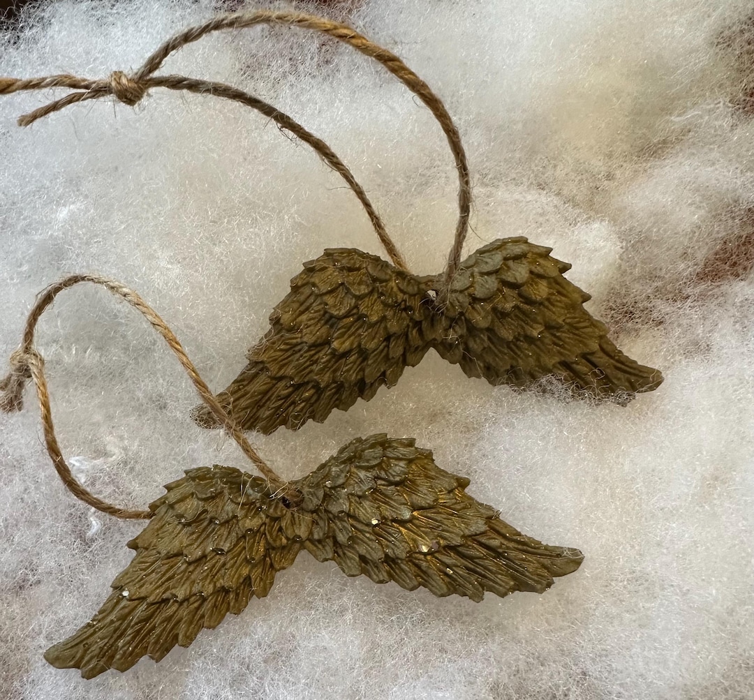 Angel Wings Ornaments - Etsy