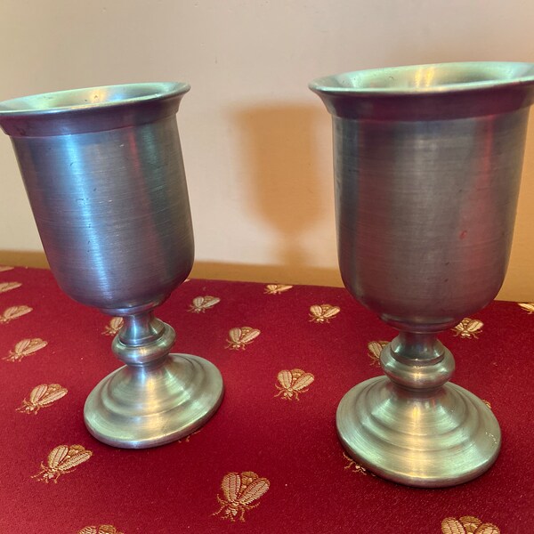 Pewter Goblet - Etsy
