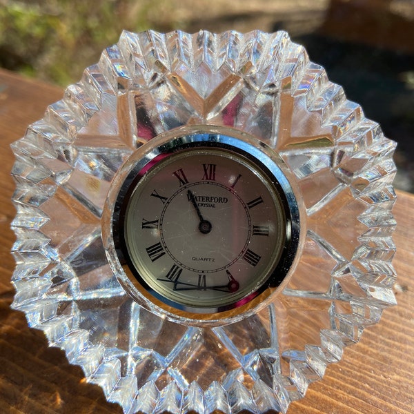 Waterford Crystal Clock - Etsy