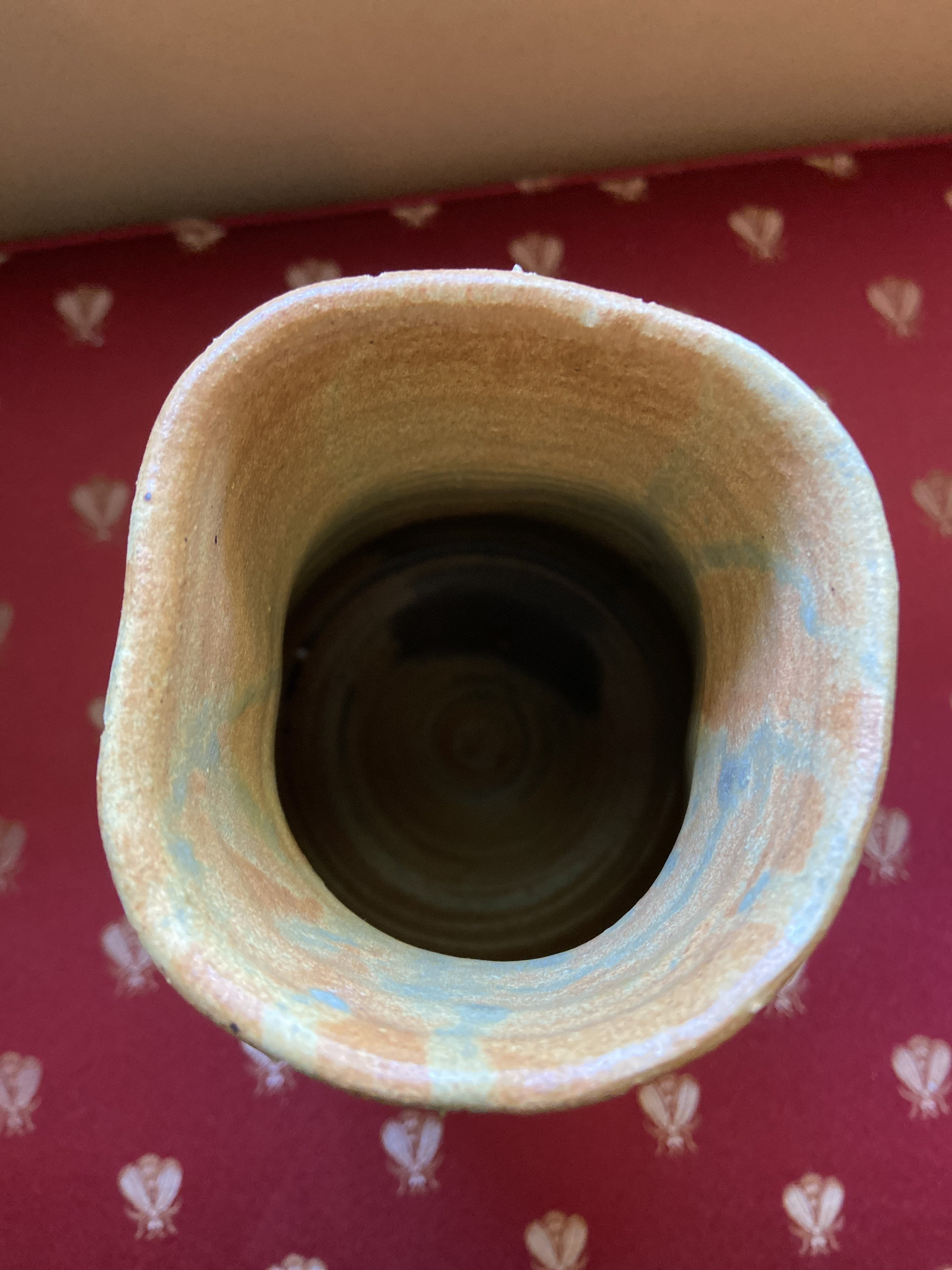 Follette Pottery Bowl and Matching Vase - Etsy