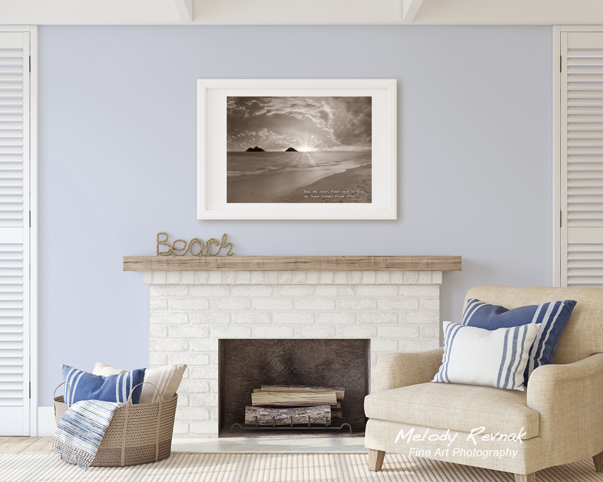 My Soul Finds Resting in God, Psalm 62:5, Christian Wall Art, Digital ...