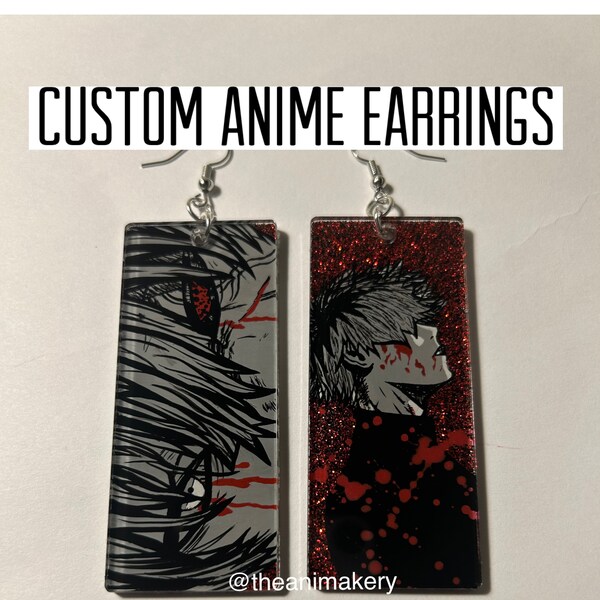Anime Earrings - Etsy