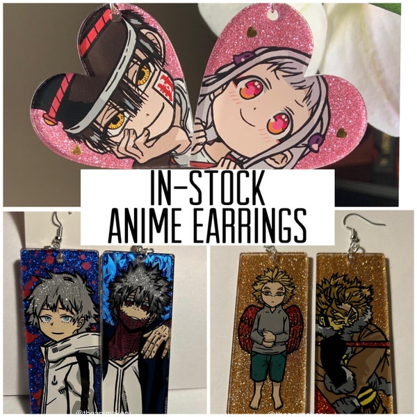 Anime Earrings - Etsy