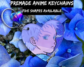 Commission Custom Anime Keychains - Etsy
