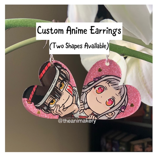 Anime Earrings - Etsy