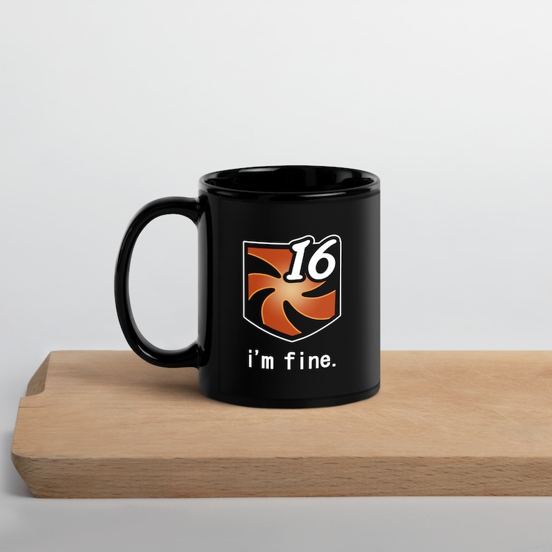 FFXIV Vuln Stack I'm Fine - Double Sided Final Fantasy 14 Black Mug - Etsy