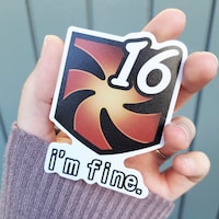 Ninja Logo Vinyl Decal | NIN | FFXIV Job Icons | Melee DPS | Gamer ...