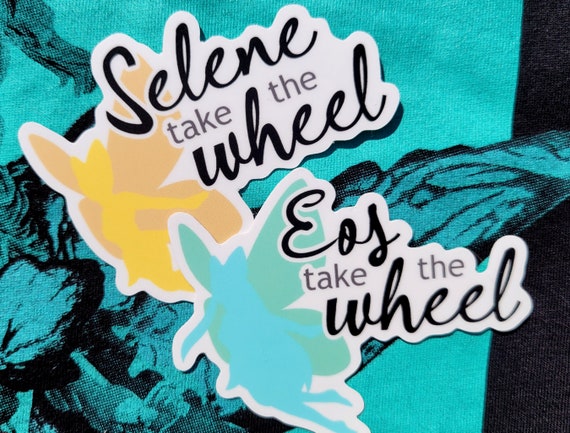Eos Selene Take the Wheel FFXIV Sticker Final Fantasy 14 - Etsy