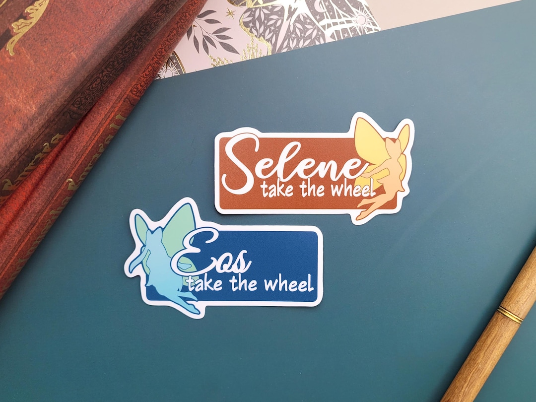 Eos + Selene Take the Wheel FFXIV Sticker - Final Fantasy 14 Decal ...