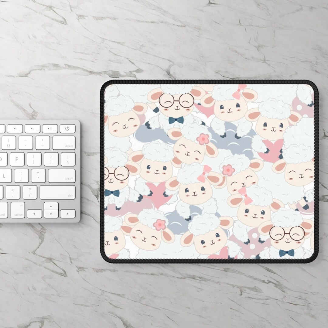 Sheep Mouse Pad Lamb Lover Mouse Pad Kawaii Mouse Pad Cute - Etsy