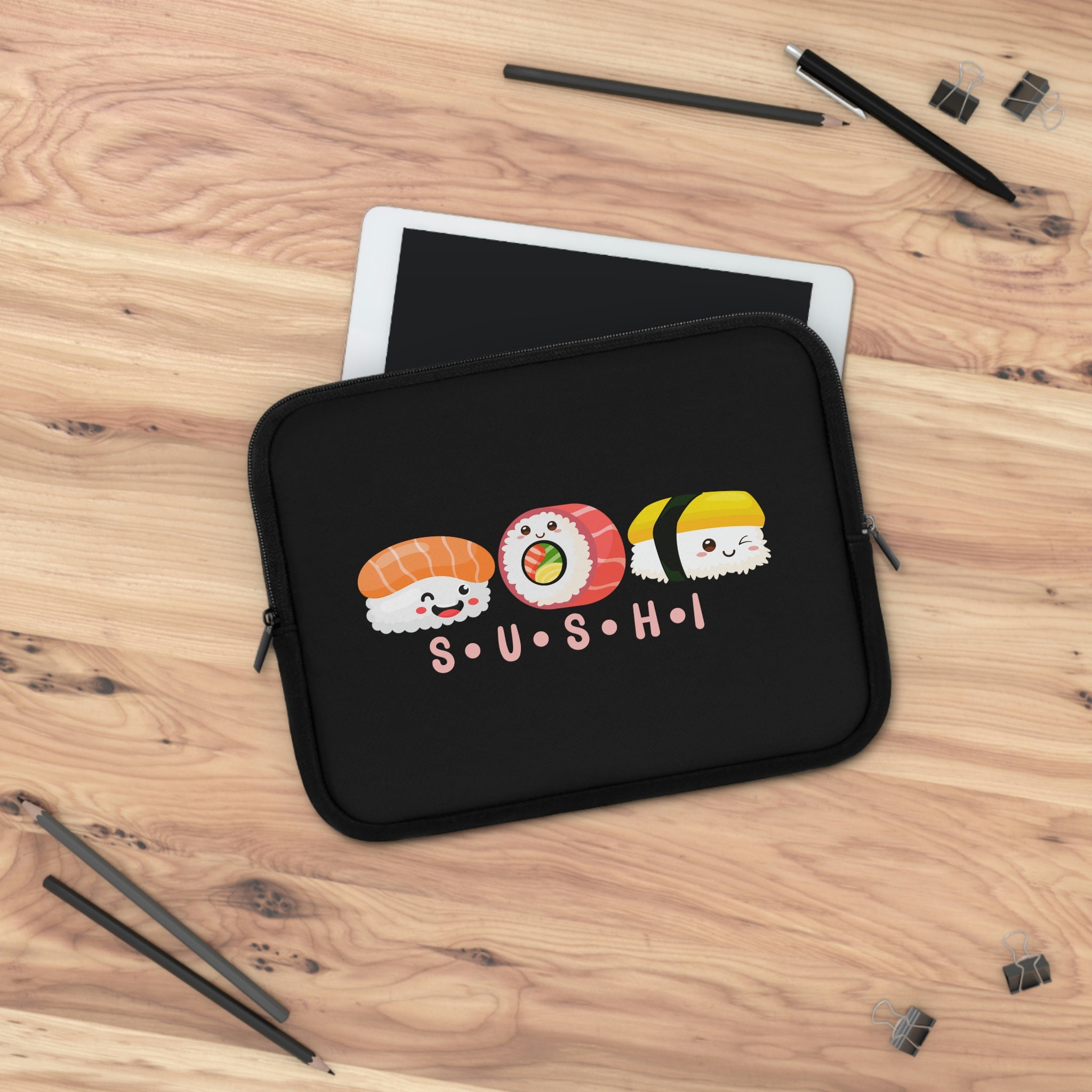 Kawaii Sushi LAPTOP Sleeve Kawaii Ipad Case Cute - Etsy