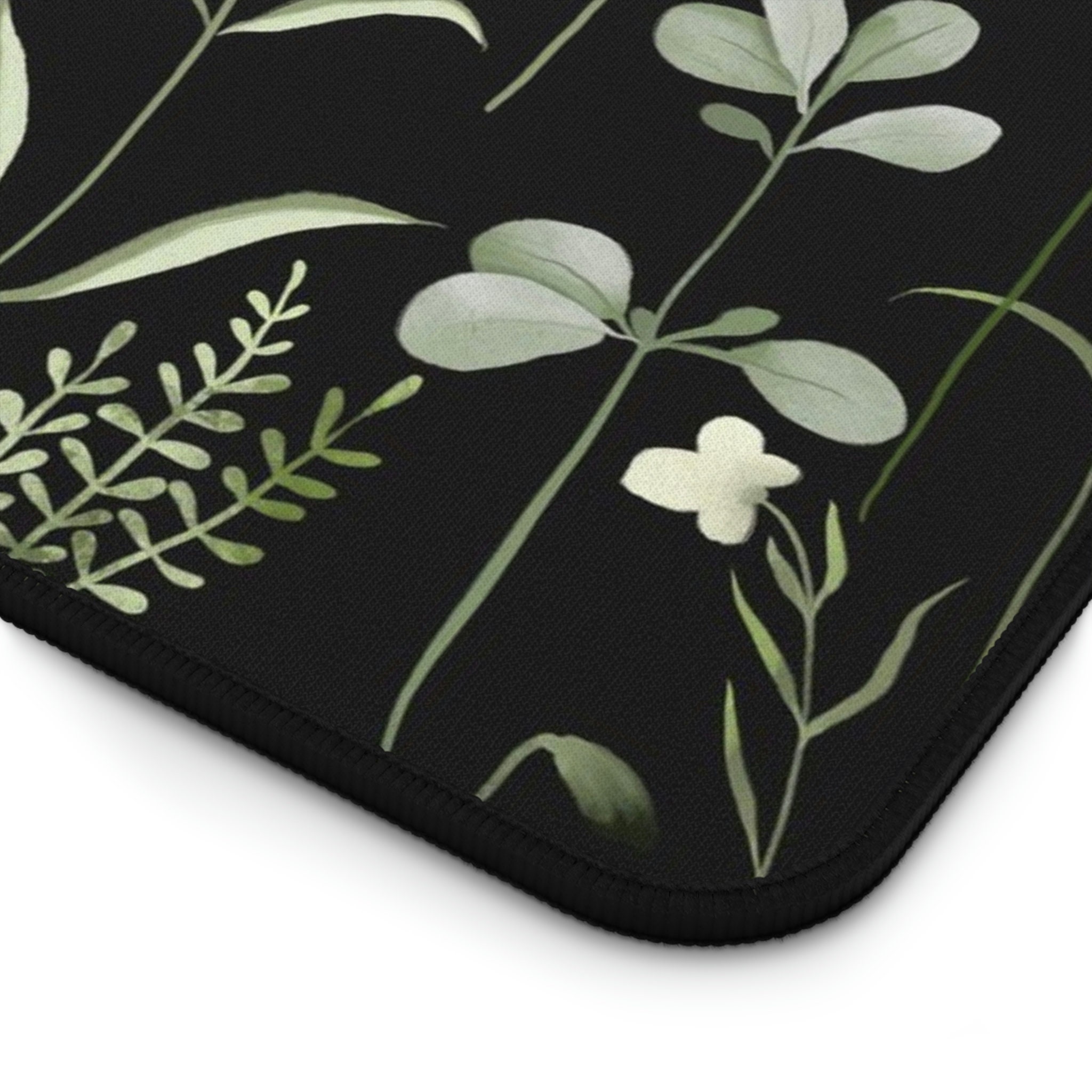 Wildflower Desk Mat Botanical Herb Plant Mouse Pad Dandelion - Etsy
