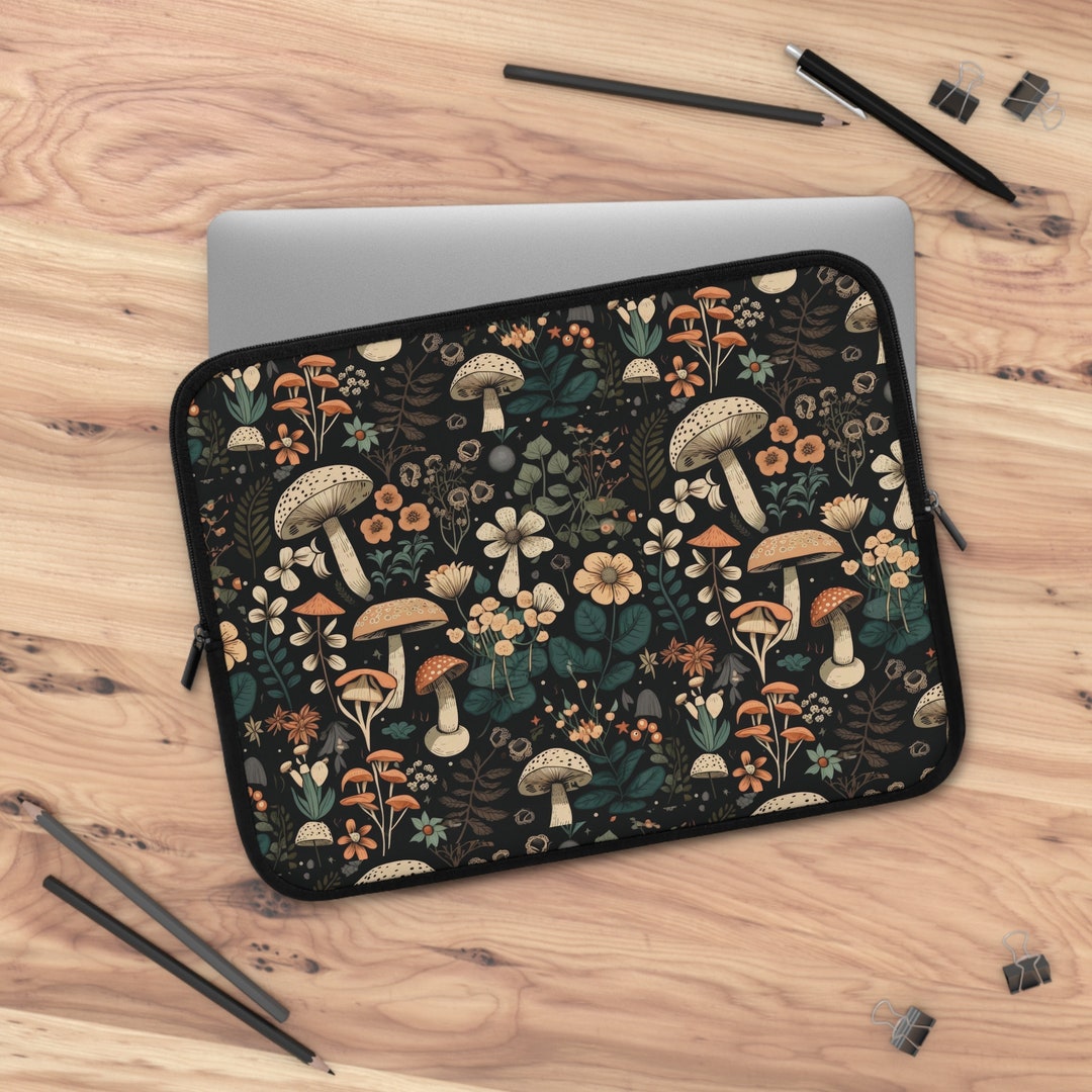 Mushroom LAPTOP Sleeve Kawaii iPad Case Cute Laptop/tablet/ipad ...