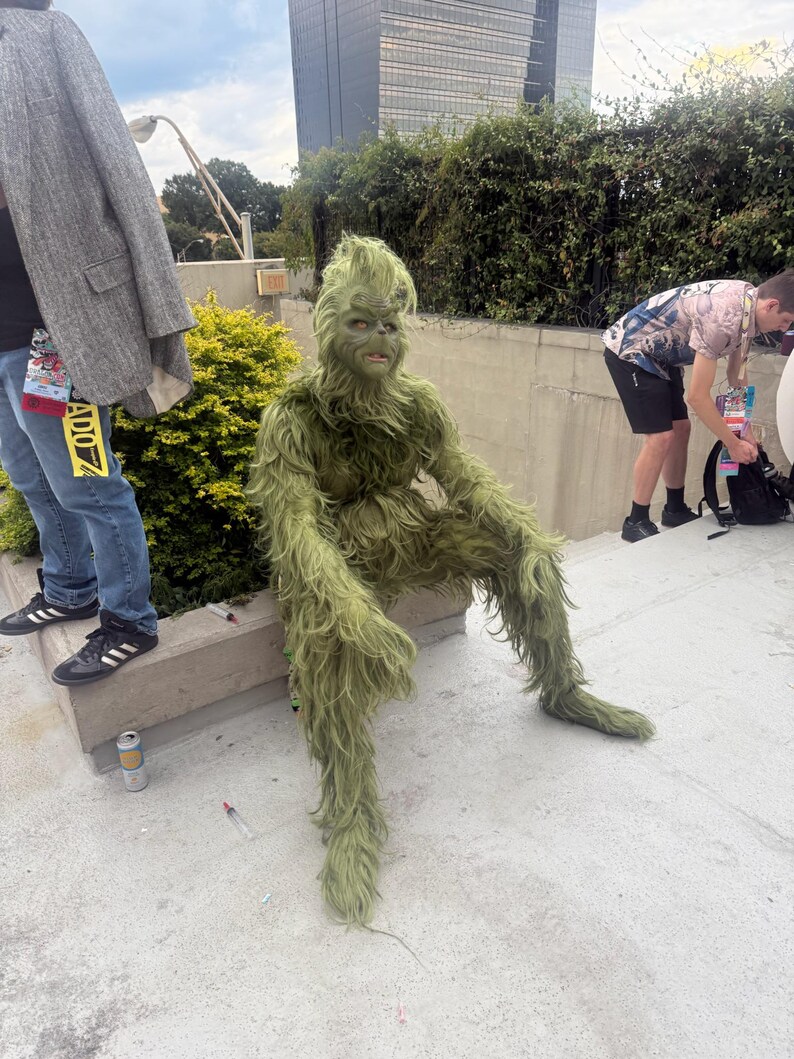 Realistic Silicone Grinch Mask - Etsy