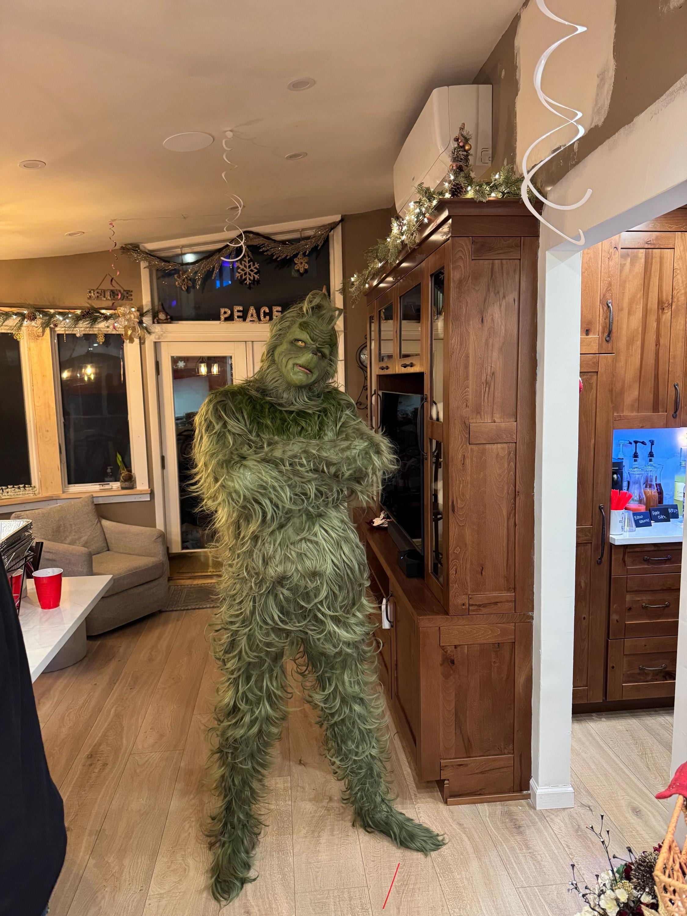 Realistic Silicone Grinch Mask - Etsy