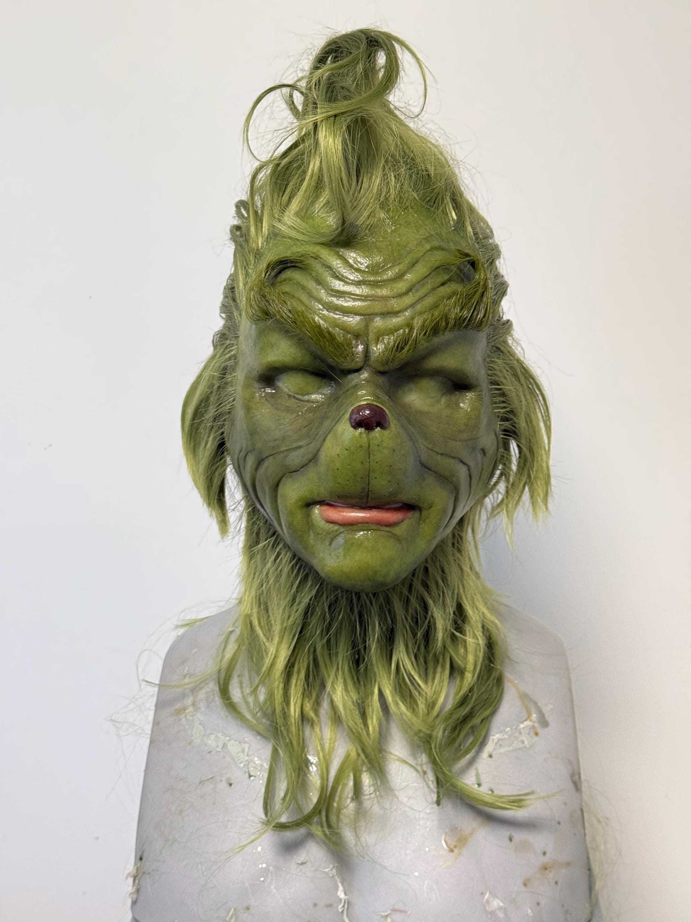 Realistic Silicone Grinch Mask - Etsy