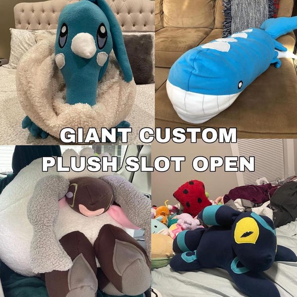 Giant Plush - Etsy