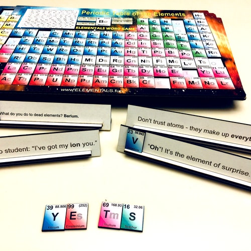Box of Periodic Table Elements - Etsy