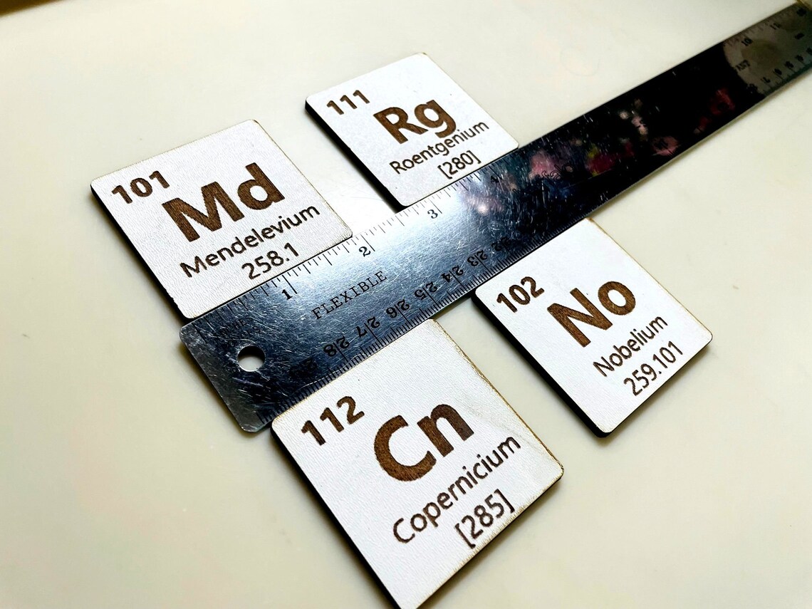 Box of Periodic Table Elements - Etsy