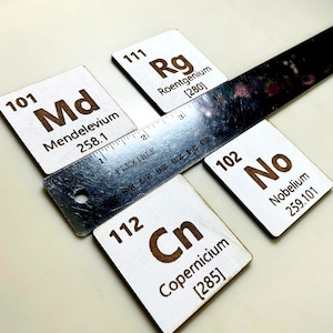 Box of Periodic Table Elements - Etsy