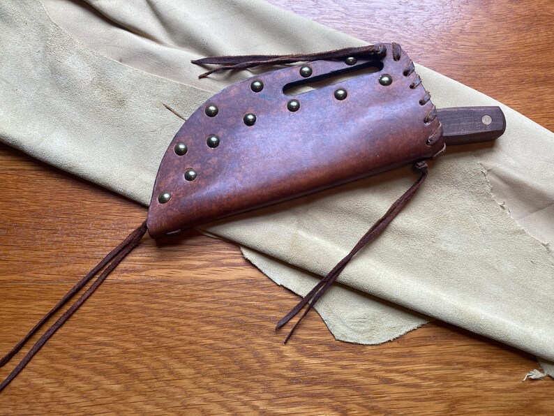 Buffalo Skinner Knife and Sheath - Etsy