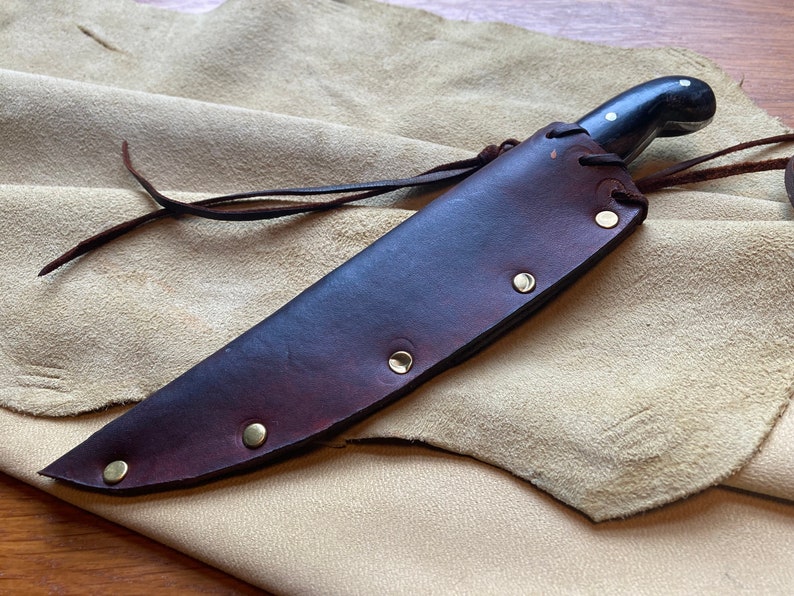 Belduque Knife and Leather Sheath - Etsy