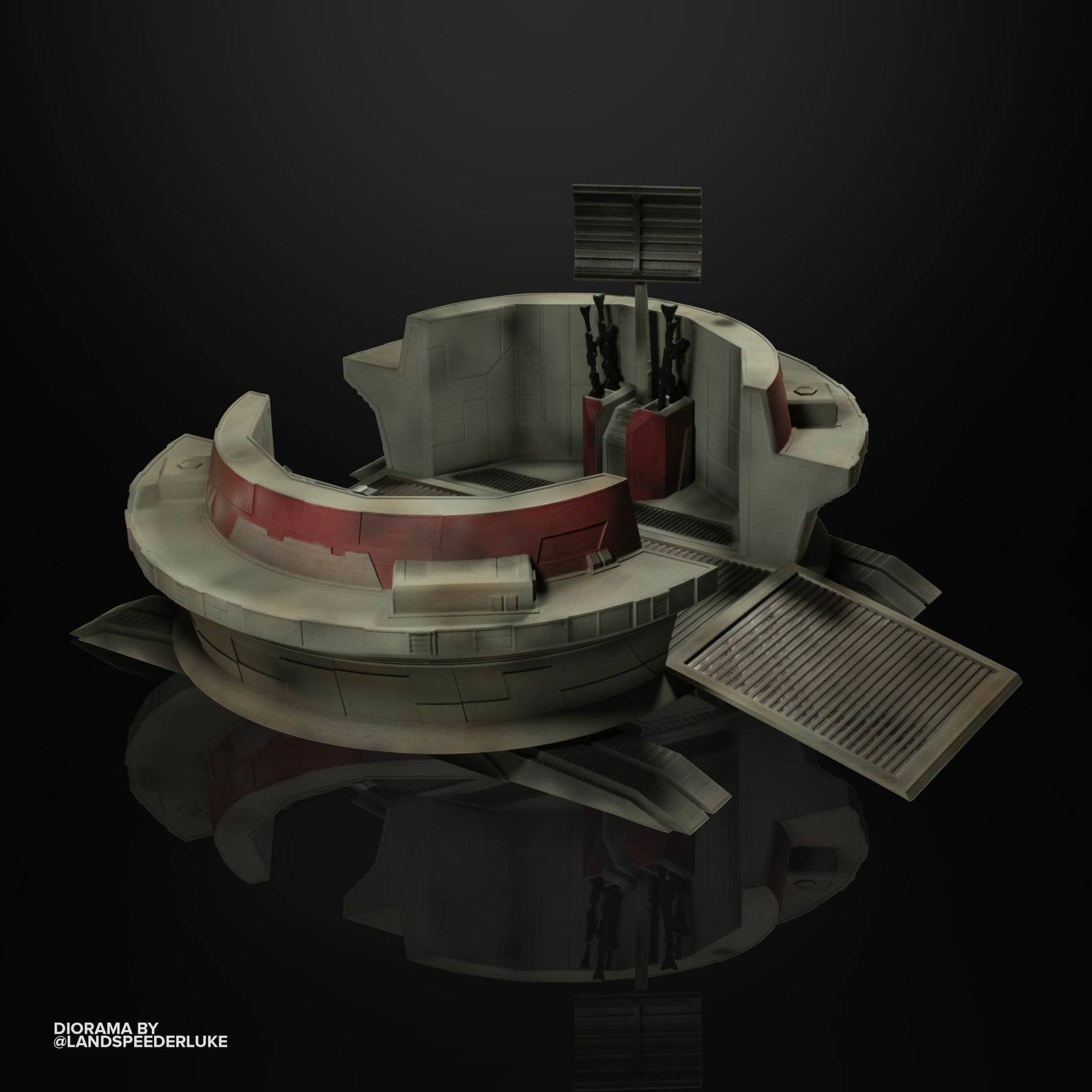 Forward Command Center STL 3D Print Files - Inspired by Star Wars ...
