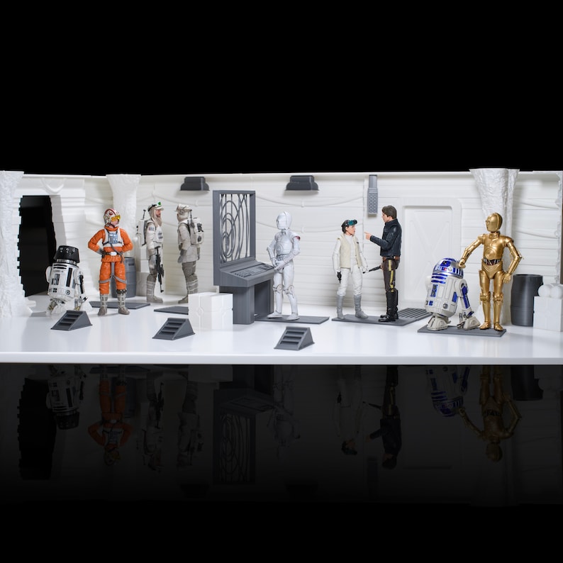 Hoth Echo Base Black Series STL 3D Print Files Inspired by - Etsy
