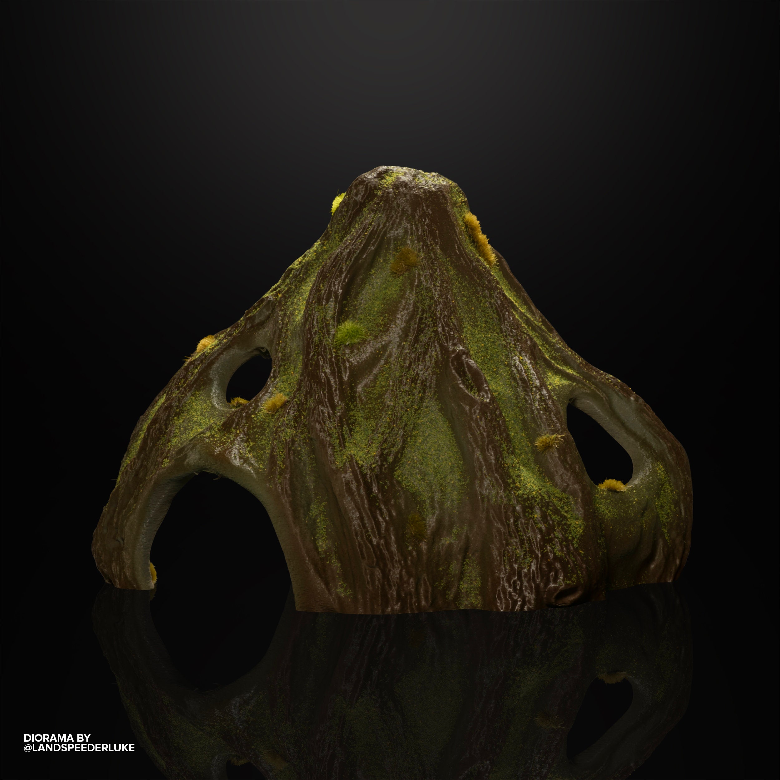 Yoda's Hut Diorama STL 3D Print Files Inspired by Star - Etsy Canada