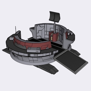 Forward Command Center STL 3D Print Files - Inspired by Star Wars ...