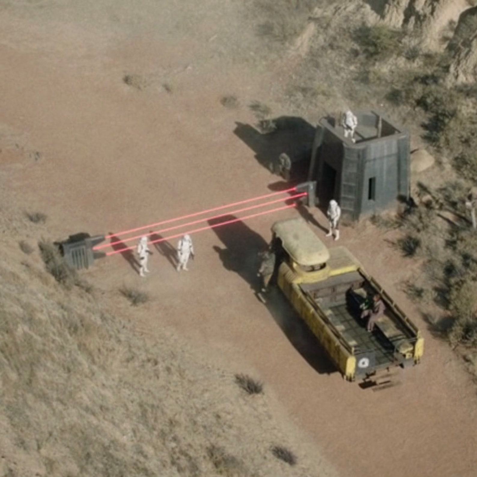 Security Outpost 3D Print Files - Inspired by Star Wars: Obi-wan Kenobi ...